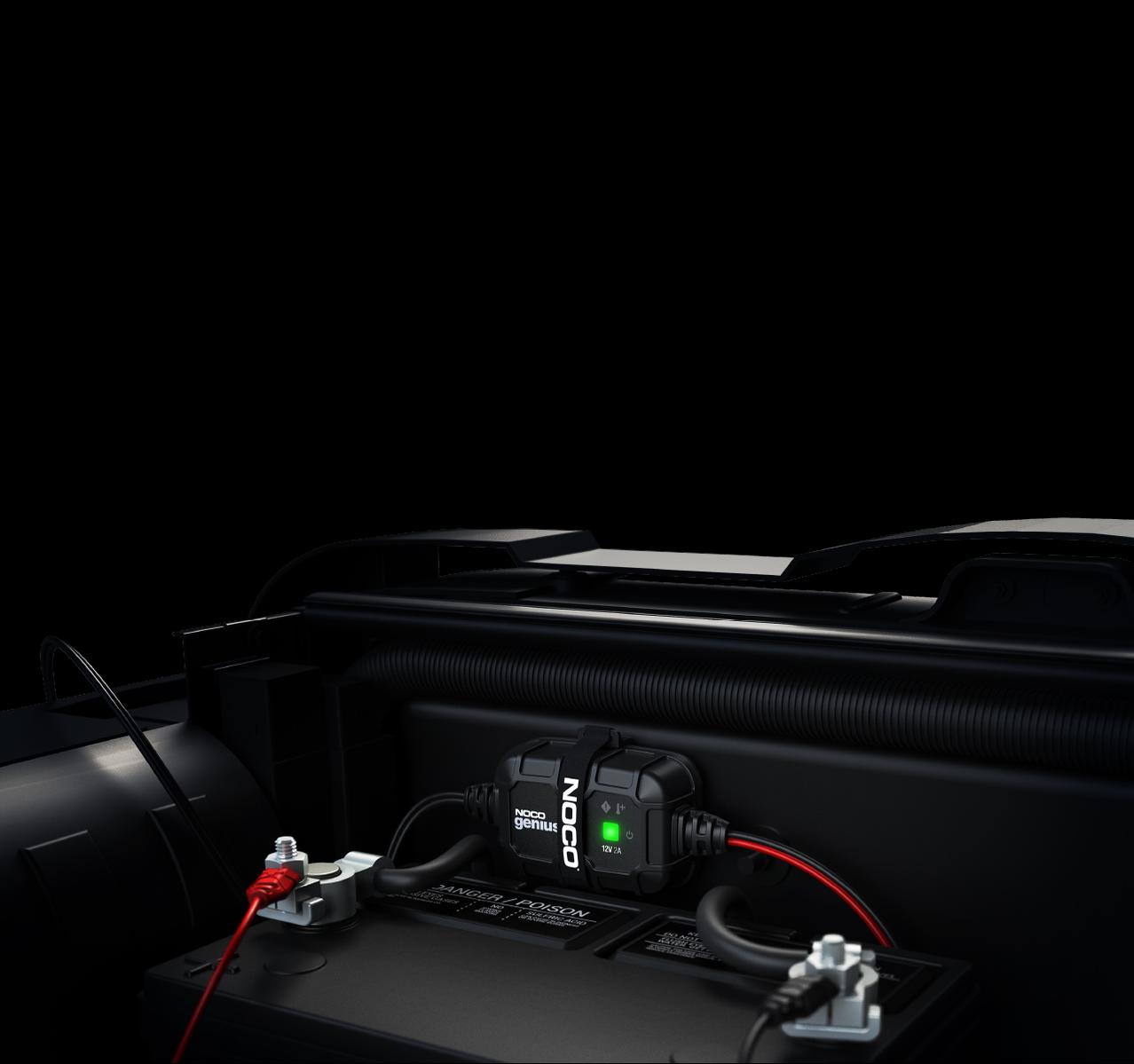 NOCO - 2A Direct-Mount Battery Charger and Maintainer - GENIUS2D