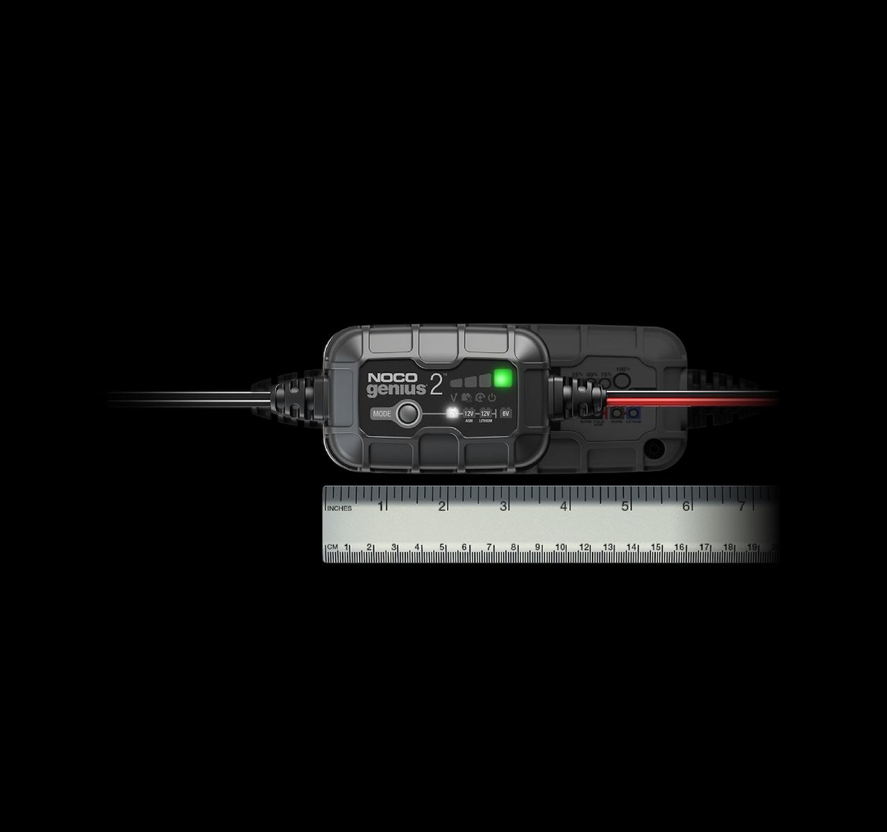 NOCO - 2-Amp Smart Battery Charger - GENIUS2