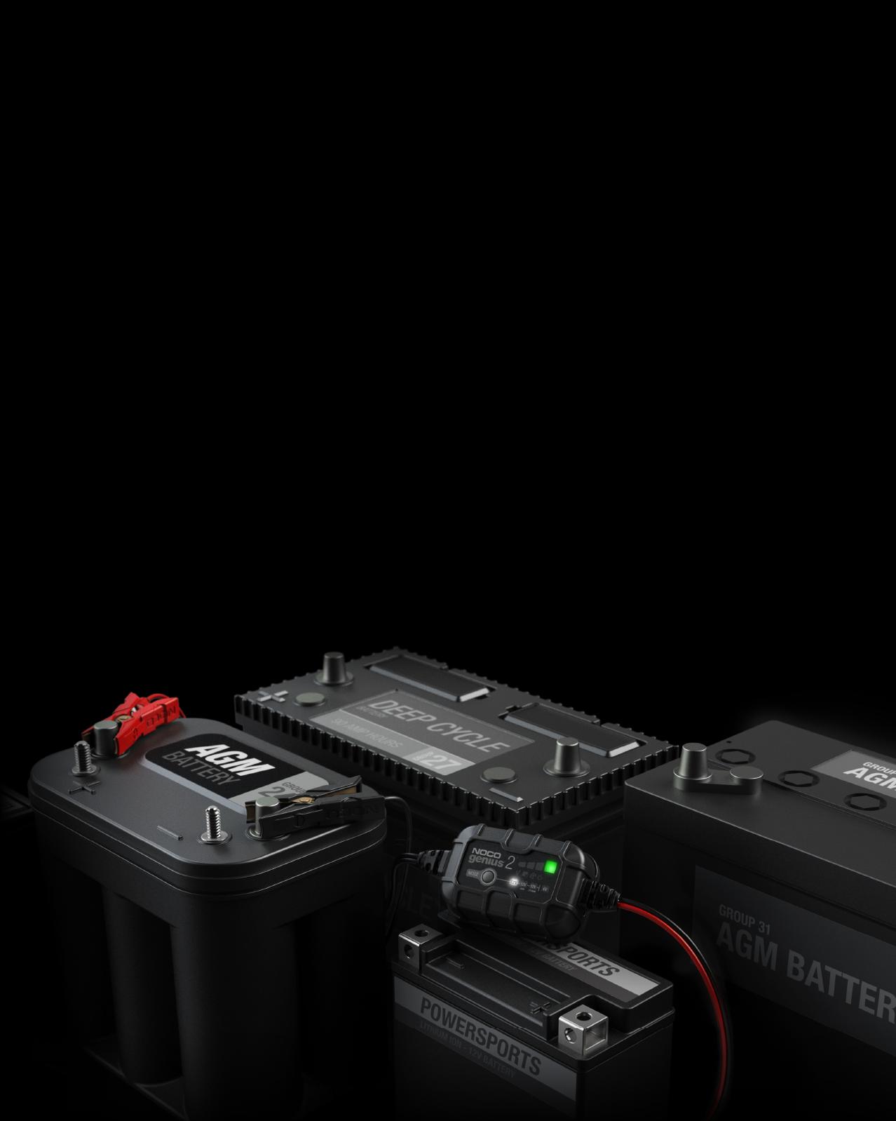 NOCO - 2-Amp Smart Battery Charger - GENIUS2